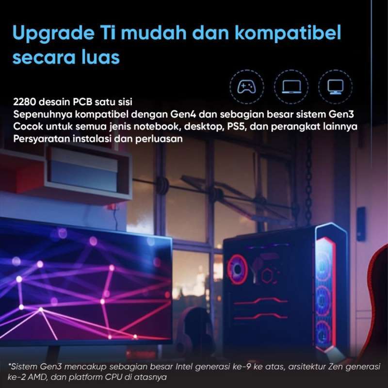 Promo Ssd M.2 Nvme Zhitai Ti600 500gb / 1tb / 2tb / 4tb Ssd Pcie 4.0 M.2 Up To 700mb/s Garansi ...