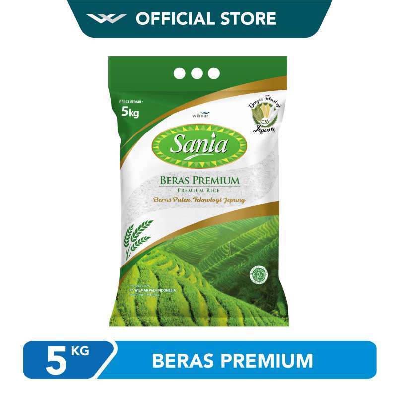 Promo Smg/jog/solo - Sania Beras 5 Kg Wilmar New Diskon 10% Di Seller ...