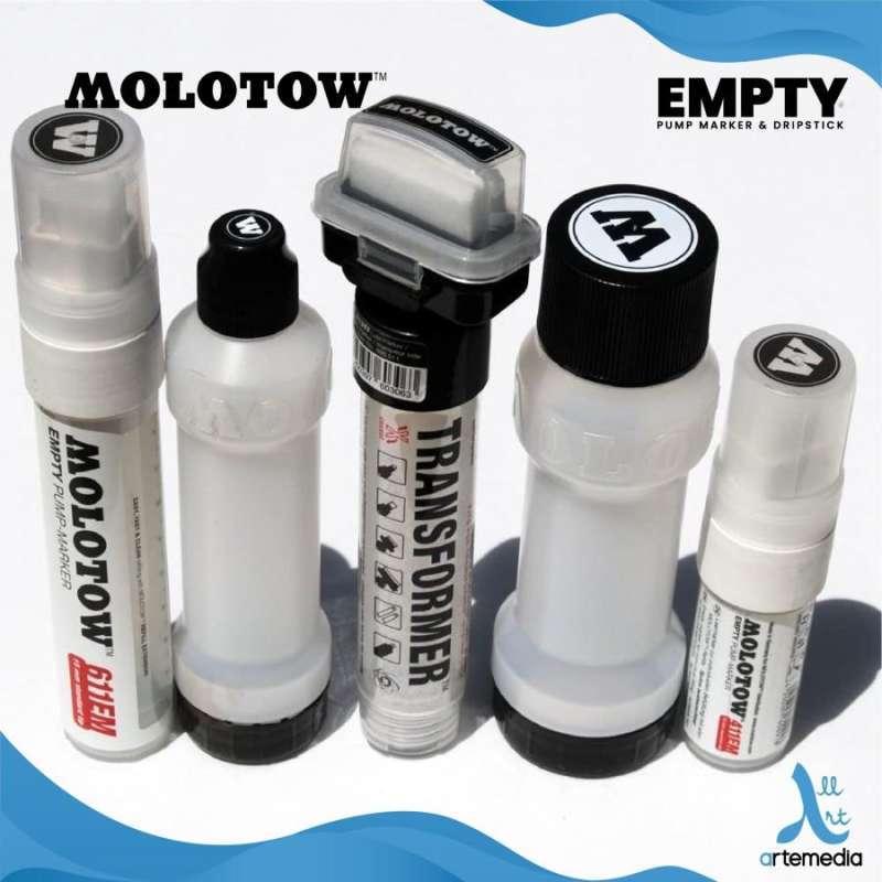 Jual Molotow Empty Pump Marker Botol Kosong Spidol - Dripstick 10mm Di ...