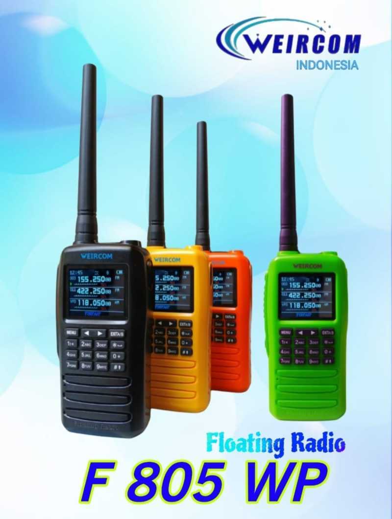 Jual Ht Marine Weircom F805wp F 805 Wp Waterproof Laut Kapal - Orange ...
