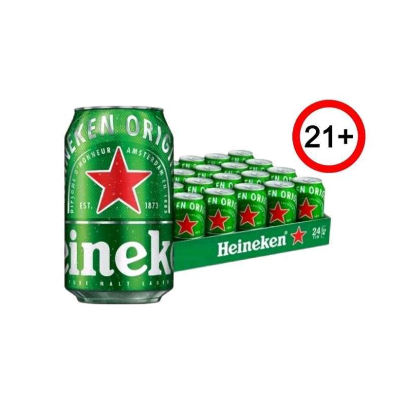 Jual Heineken Beer Kaleng 1 Dus Terdekat 🏷️ - Promo "PELANGGANBARU-20K"