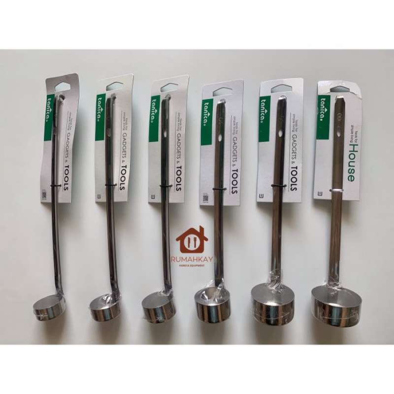 Jual Tanica Oil Ladle / Sendok Takar Minyak Stainless Gagang Panjang ...