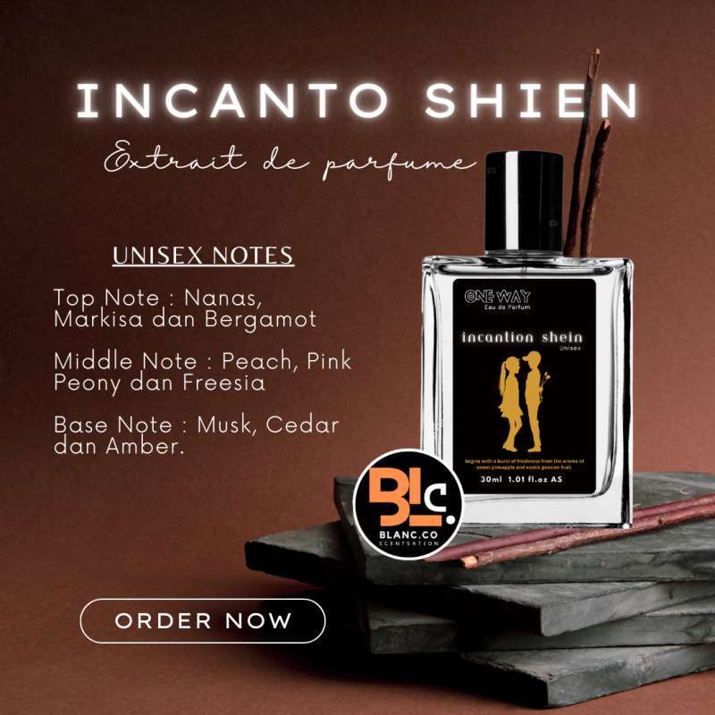 Jual Incanto Shein Extrait De Parfume For Unisex 30ml Aroma Wangi Segar ...