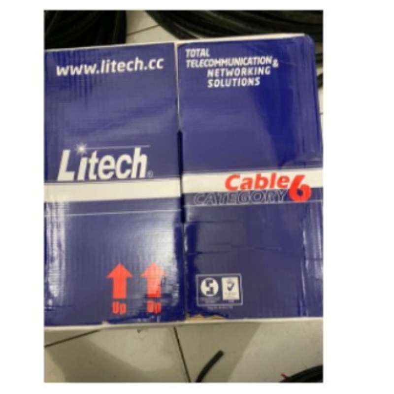 Jual Kabel Cable Litech Lan Utp Cat6 / Cat 6 Litech Best Di Seller ...