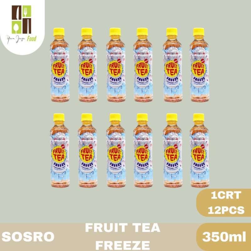Jual Fruitea Sosro / Minuman Fruit Tea / Apel / Blackcurant / Freeze ...