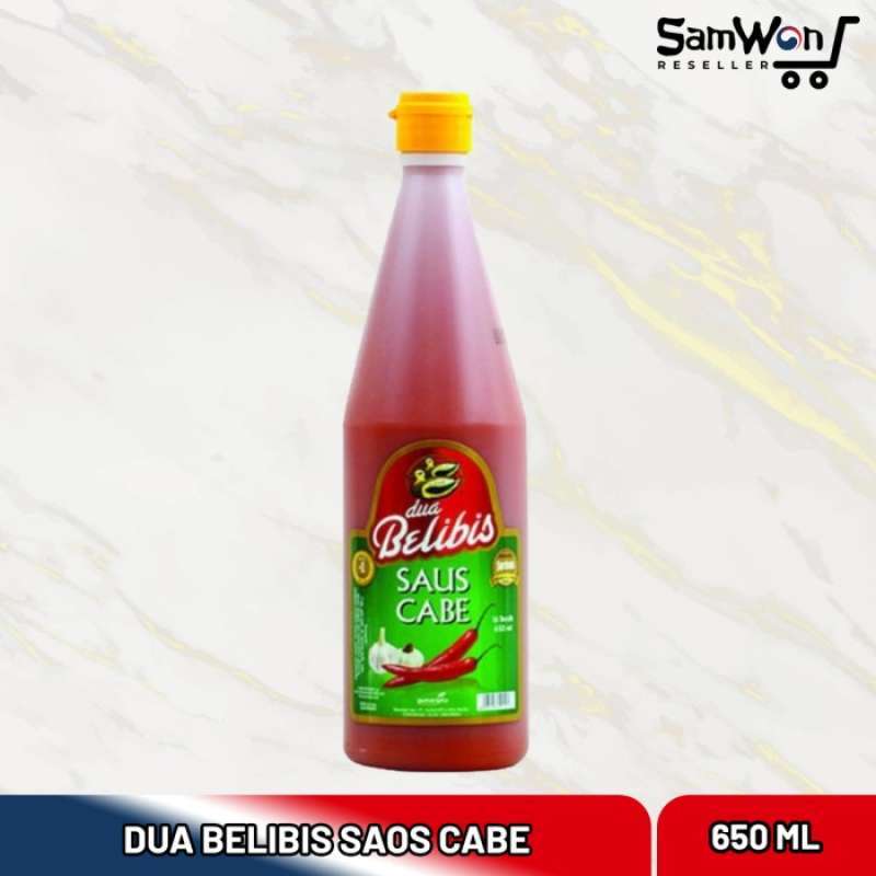 Jual Dua Belibis Saus Cabe 650ml - Chili Sauce Saos Cabai Kemasan Botol ...