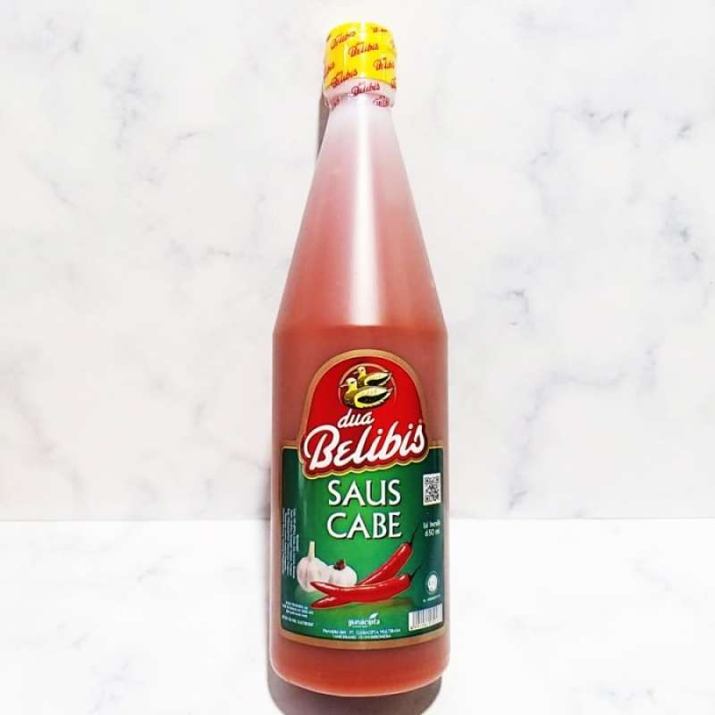 Jual Dua Belibis Saus Cabe 650ml - Chili Sauce Saos Cabai Kemasan Botol ...