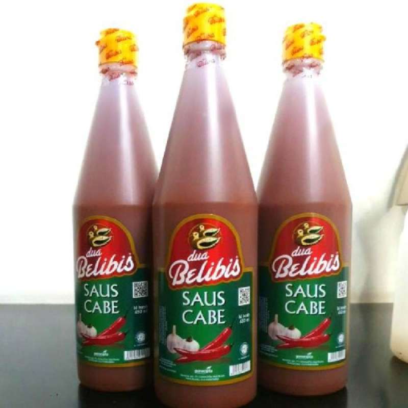 Jual Dua Belibis Saus Cabe 650ml - Chili Sauce Saos Cabai Kemasan Botol ...