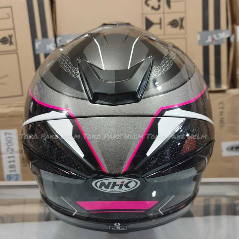 Jual Helm Nhk Mark 1 Anomalistic Pink Full Face Original - Xl Di Seller ...