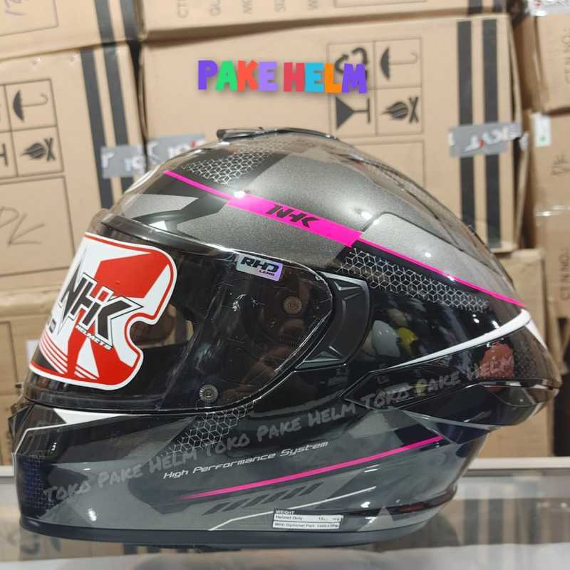 Jual Helm Nhk Mark 1 Anomalistic Pink Full Face Original - Xl Di Seller ...