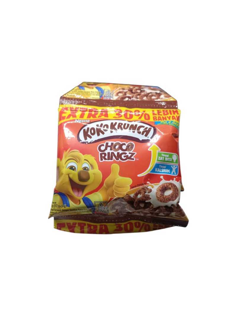 Jual Koko Krunch Choco Ringz 22gr - Renceng Isi 10 Pcs Di Seller Toko ...