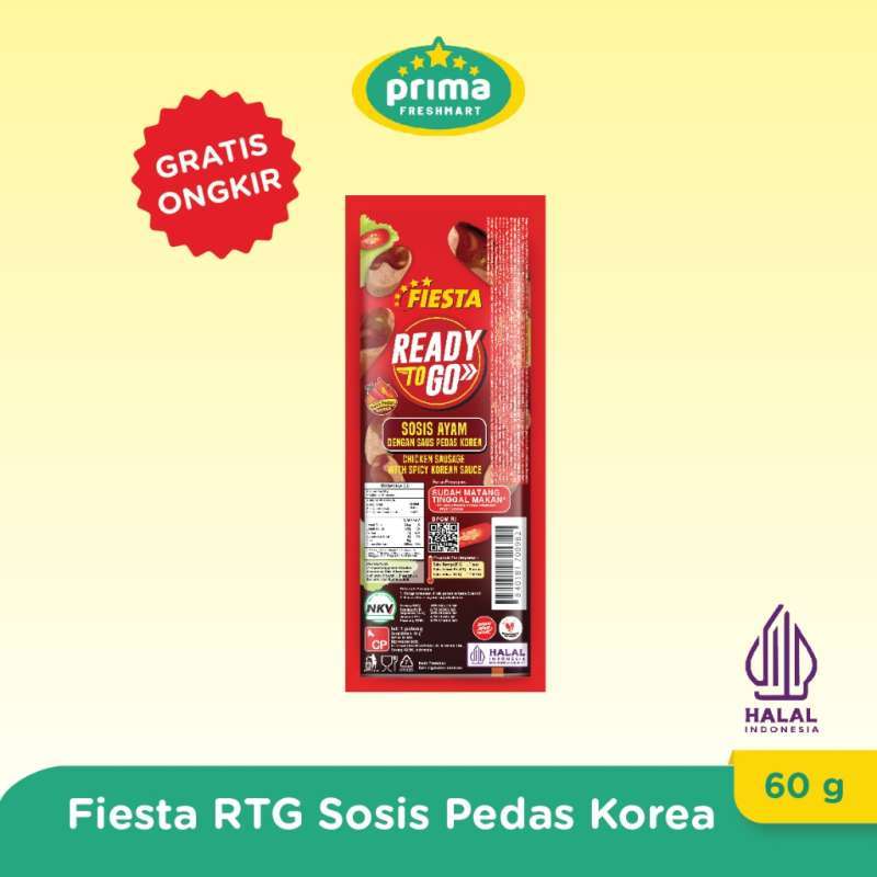 Jual Fiesta Rtg C/spicy Korean 60 Gr Di Seller Prima Freshmart - Ancol ...