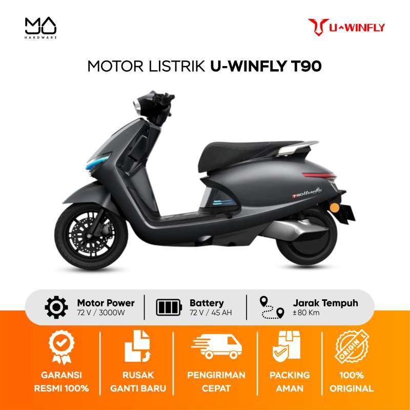Jual Motor Listrik Uwinfly T90 Motor Listrik 3000 Watt New - Garansi ...