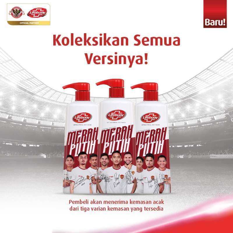 Promo [spesial Timnas] Lifebuoy Merah Putih Limited Edition Sabun Mandi ...
