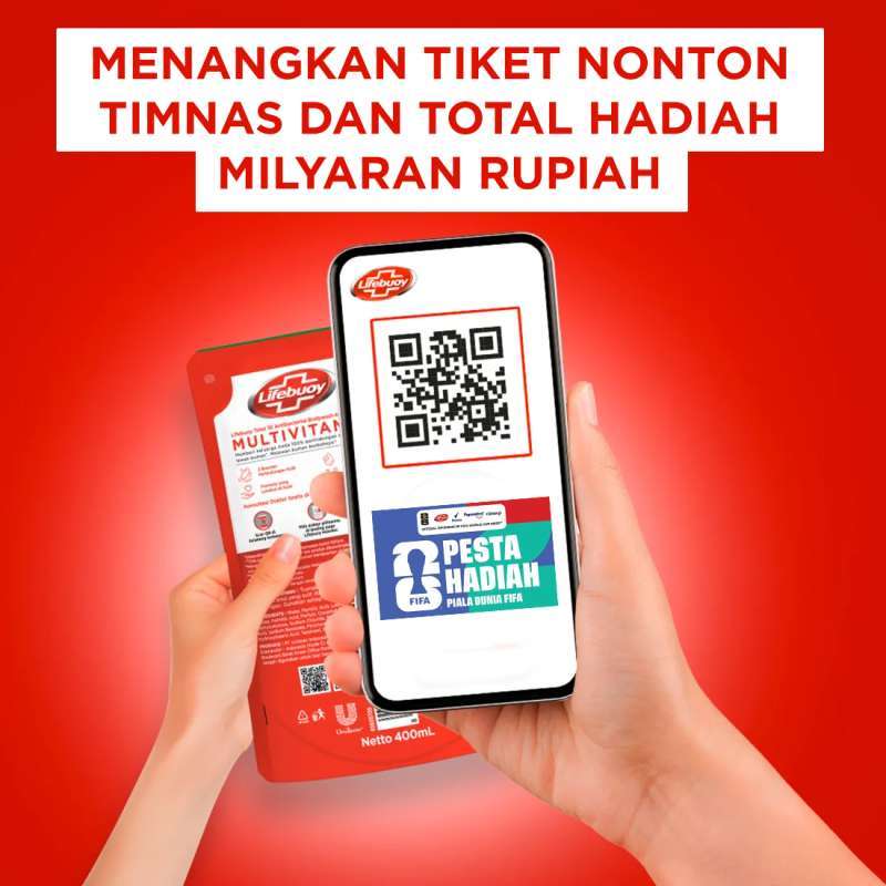 Promo [spesial Timnas] Lifebuoy Merah Putih Limited Edition Sabun Mandi ...