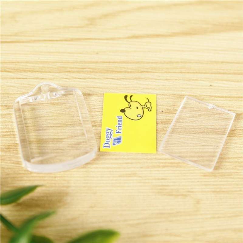 Promo Oem One-c1269 Gantungan Kunci Ganci Akrilik Insert Paper Photo ...