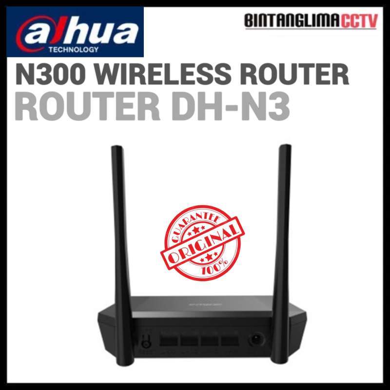 Jual Dahua Router Wireless Dh-n3 N300 Wireless Router Di Seller ...