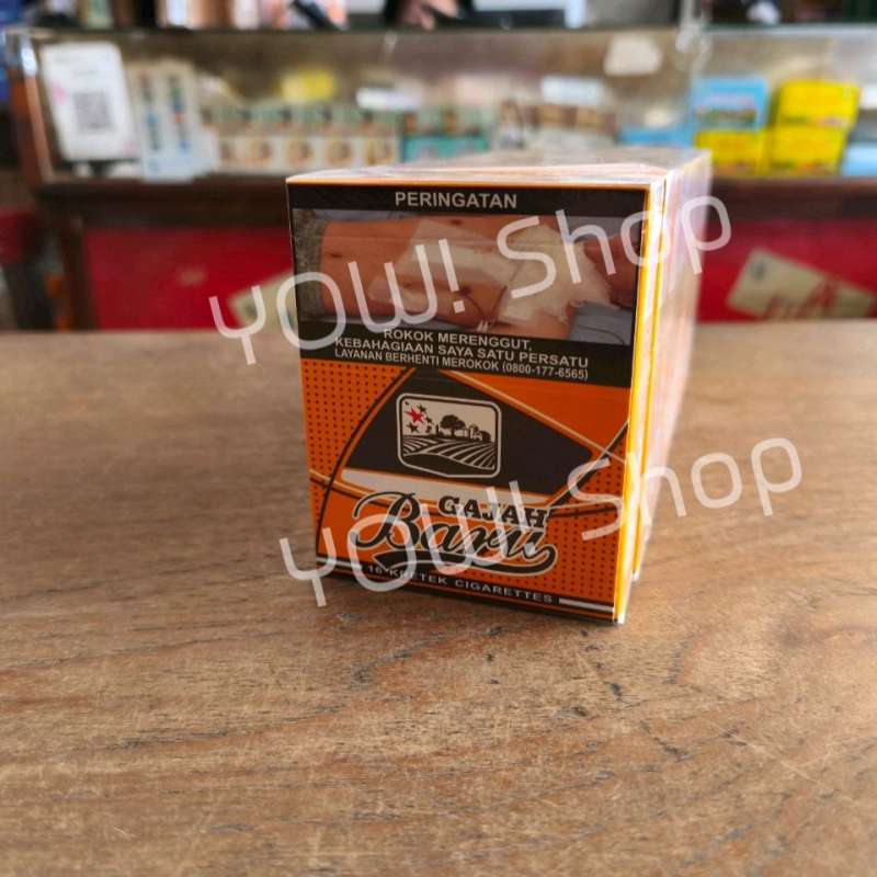 Jual Rokok Gajah Baru Kretek Isi 16 Batang - 5 Bungkus/pack Di Seller ...
