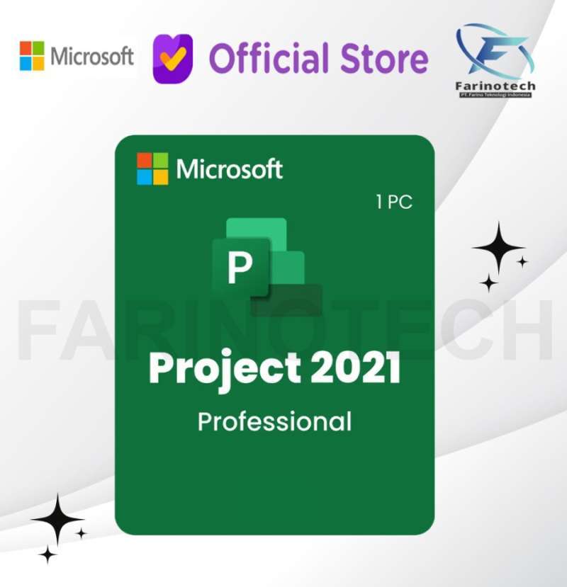 Jual Microsoft Project 2021 | 2019 | 2016 Professional Original License ...