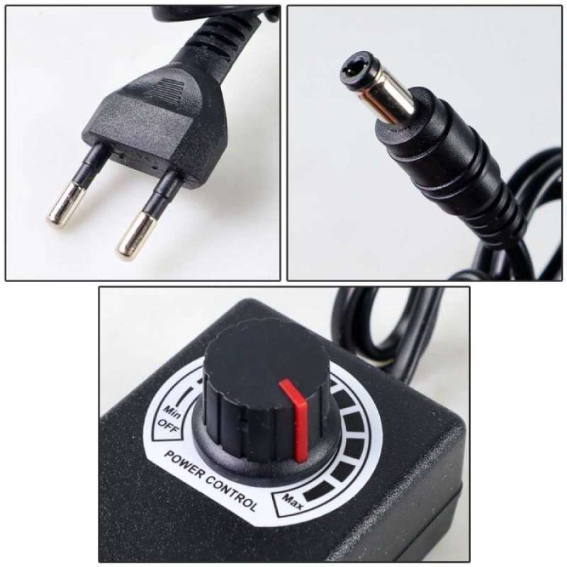Promo Power Supply Ac To DC Adapter Adaptor 3v-12v 2a Adjustable 3v 5v ...