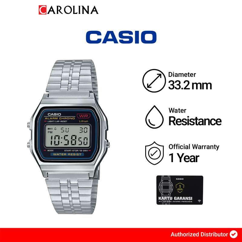 Jam Tangan Pria Casio A159 W 🔥Terpercaya & Harga Terbaru Oktober 2025
