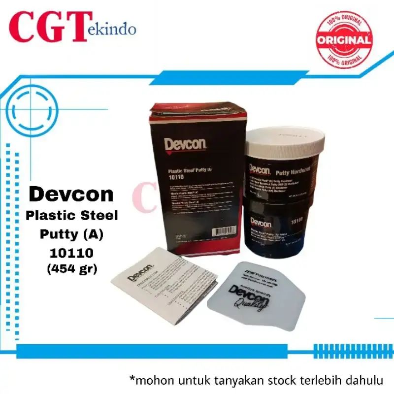 Jual Devcon A 10110 Plastic Steel Putty 1 Lb 454gr - Lem Besi Epoxy ...