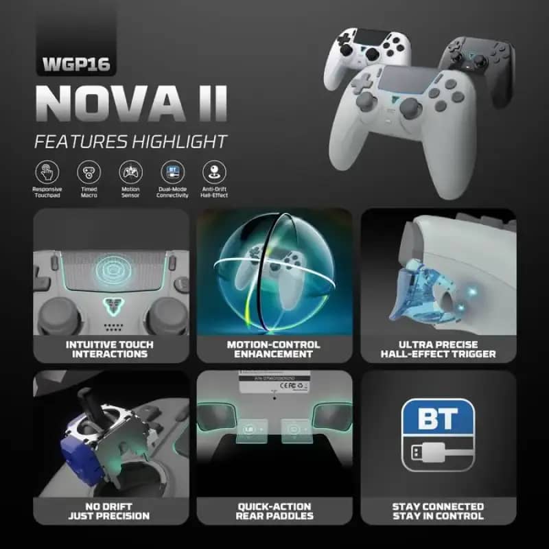 Jual Gamepad Fantech Nova Ii Wgp16 / Wgp-16 / Hall Effect Analog ...