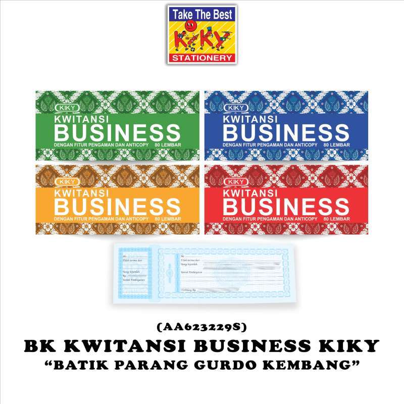 Promo Kiky Buku Kwitansi - Isi Mini /50 / 100 Lembar/ Business (1 Pcs ...