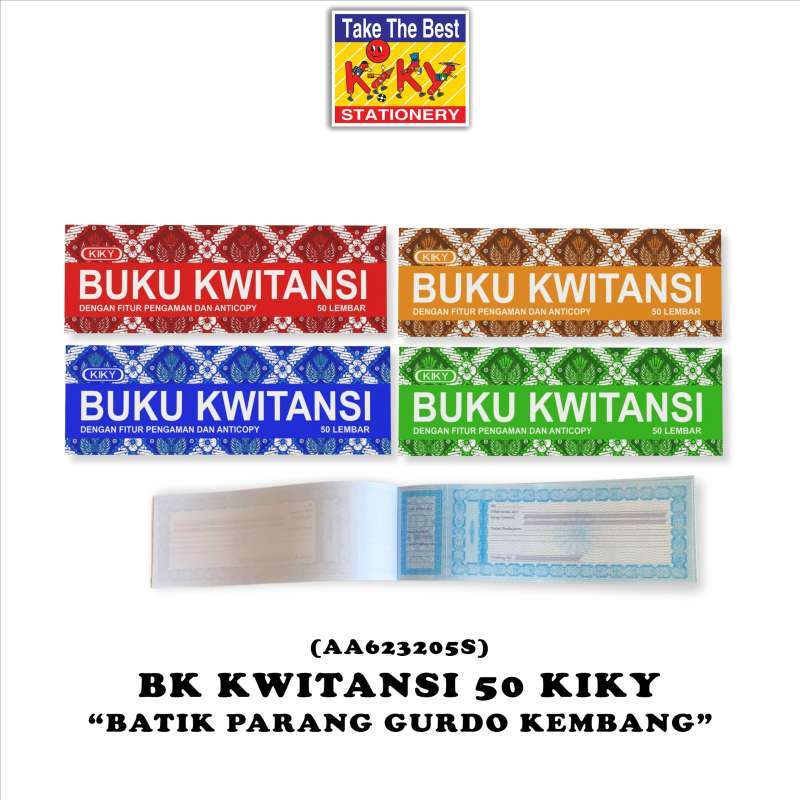Promo Kiky Buku Kwitansi - Isi Mini /50 / 100 Lembar/ Business (1 Pcs ...
