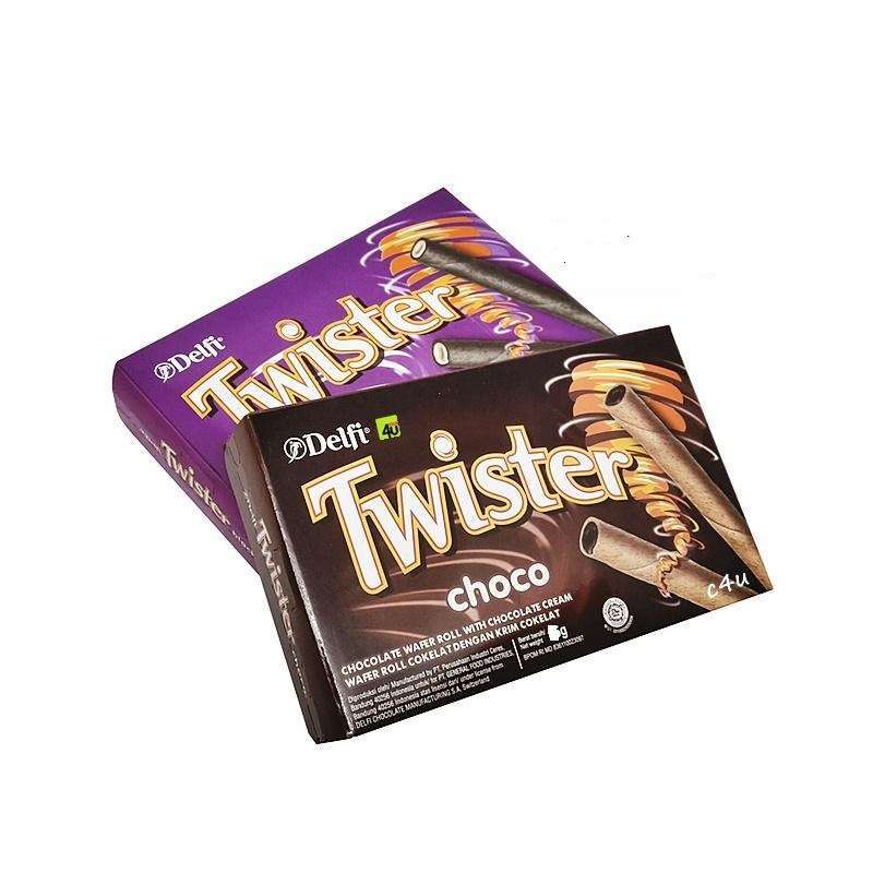 Promo Twister - Wafer Roll - Mini Box 35 Gr Delfi - Choco Diskon 11% Di ...