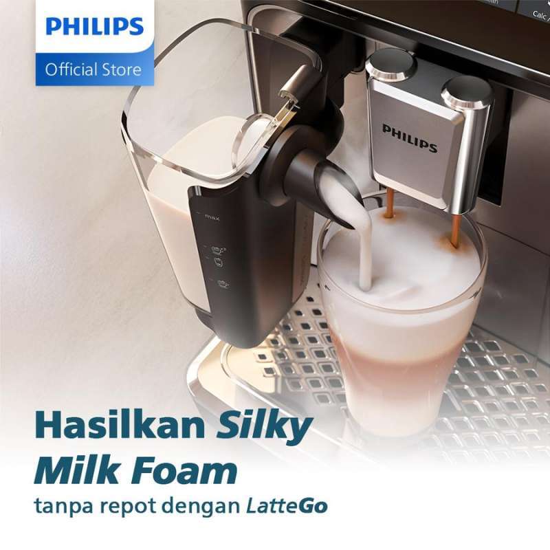 Promo Mesin Kopi Otomatis Philips Espresso Machine 3000 Series Ep3341 ...