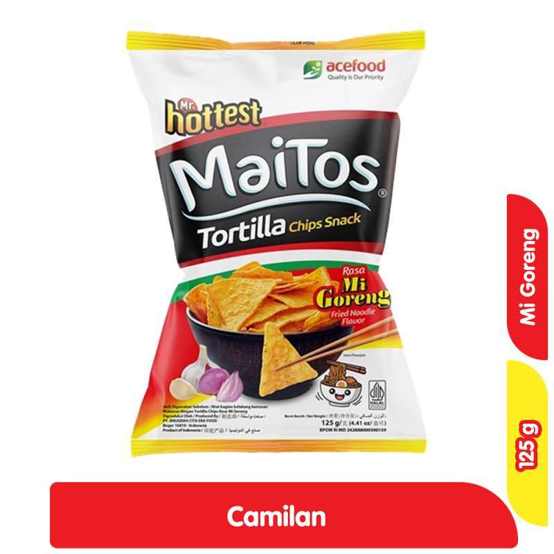 Jual Mr. Hottest Maitos Tortilla Mi Goreng 125 G Di Seller Alfamart ...