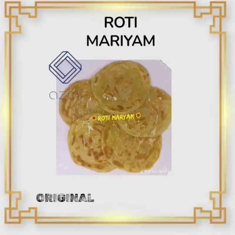 Jual (isi 10) Roti Cane Original Isi 10 Pcs / Roti Canai / Roti Maryam ...