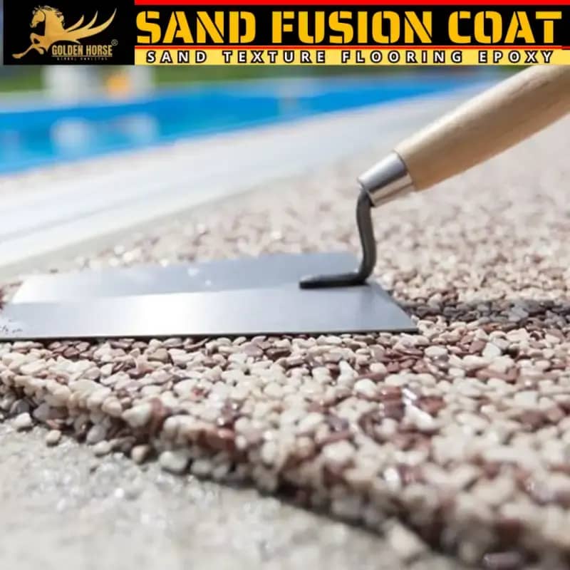 Promo Golden Horse - Sand Fusion Coat Pasir Dekoratif 20 Kilo - Brown ...