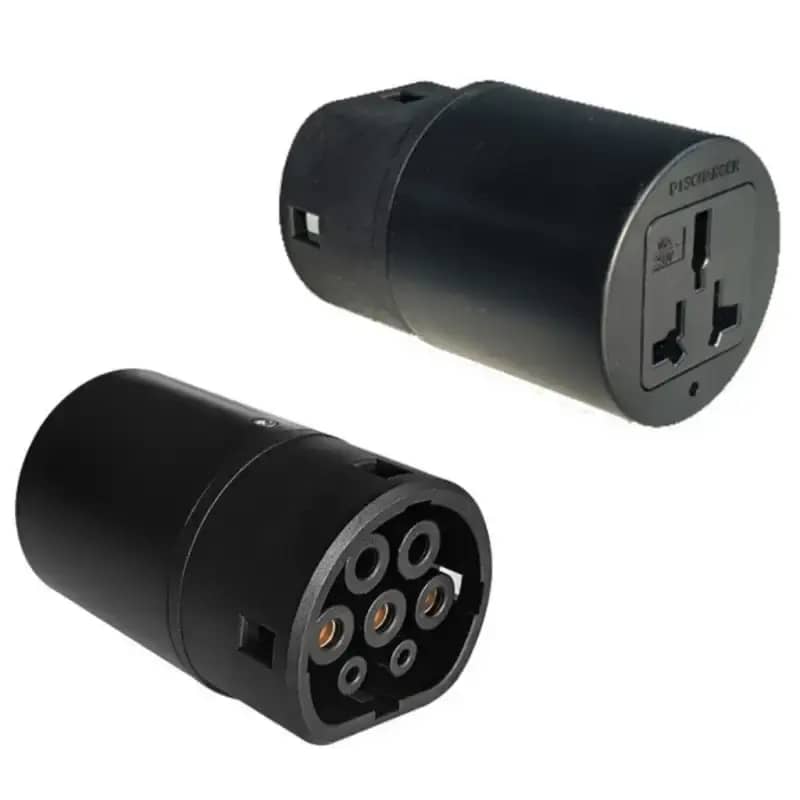 Jual New Energy Adapter Converter V2l Type 2 Ke Eu Kecil Portable 1 ...