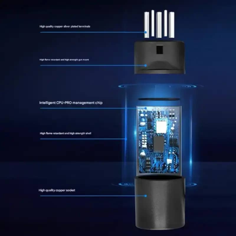 Jual New Energy Adapter Converter V2l Type 2 Ke Eu Kecil Portable 1 ...