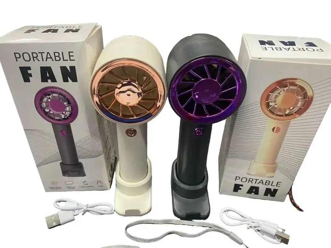 Promo Kipas Angin Mini Portable 6841 S1 Dengan Dudukan Standing Hp USB ...