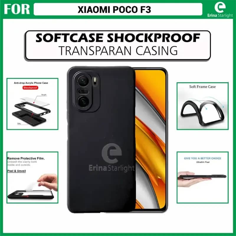 Jual Casing Hp Xiaomi Poco F3 Poco F3 Gt Case Pro Camera Black Case ...