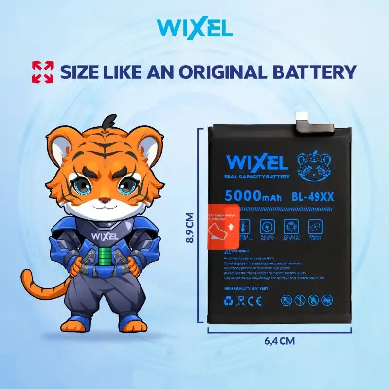 Promo Wixel Baterai Bl-49xx For Infinix Note 40 X6853 / Note 40 Pro 5g ...