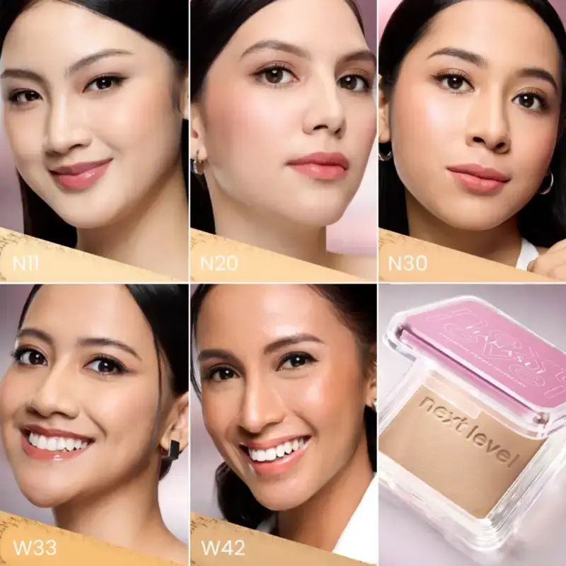 Promo Hanasui Next Level Coverlock Powder Foundation - Porefect Blur ...