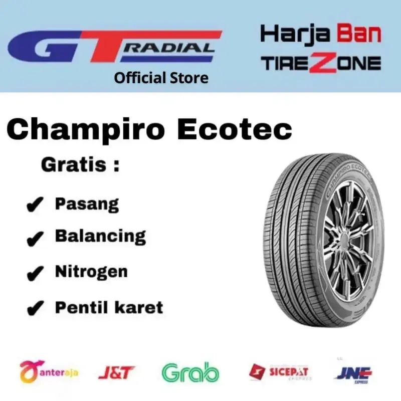 Promo Ban Mobil Gt Radial 175/70 R13 Champiro Ecotec Diskon 24% Di ...