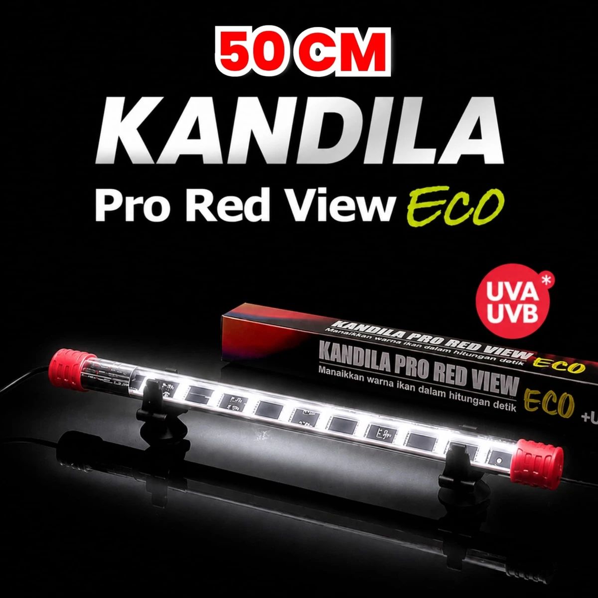 Jual Kandila Pro Red View Eco 500 50 Cm Lampu Celup Led Uva Uvb ...