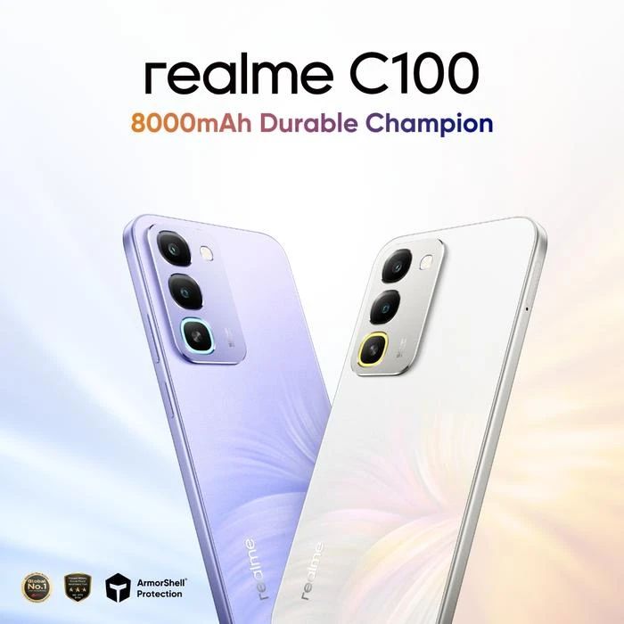 Jual New Realme C100 8gb+16gb/256gb (8000mah Titan Long-lasting Battery ...