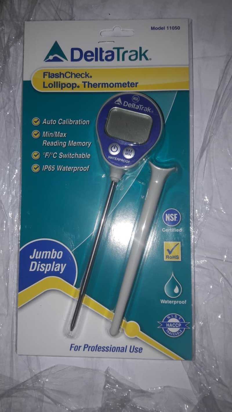 Jual Deltatrak Lollipop Min/Max Thermometer Model 11050 Delta Trak di ...