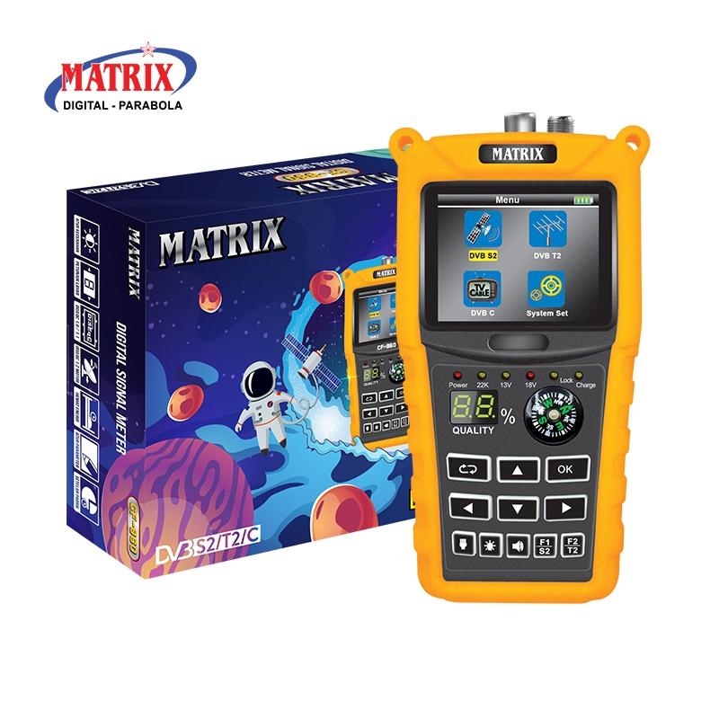 Promo Satfinder Combo Matrix Cf-860 Pencari Sinyal Parabola Satelite ...