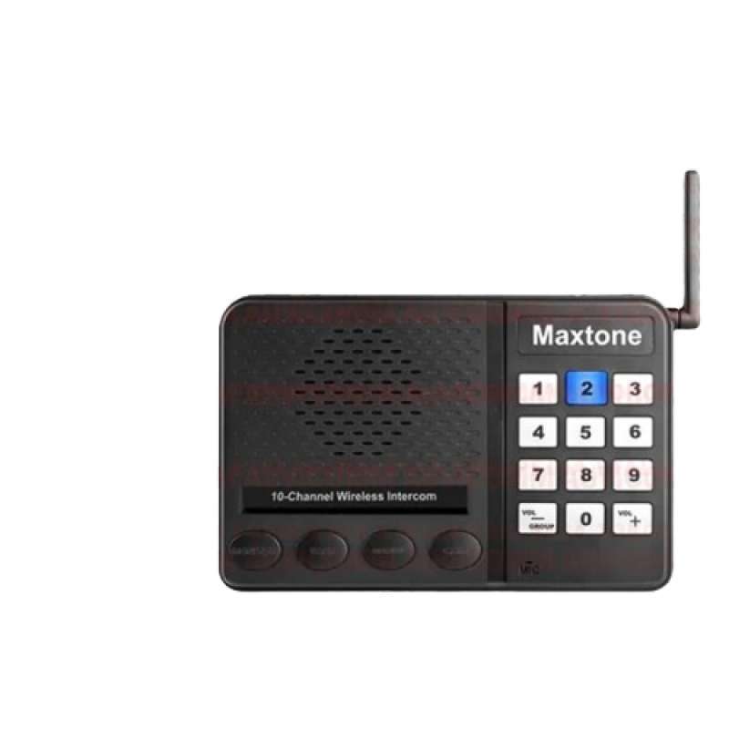 Promo Interkom Intercom Wireless 10 Channel Nirkabel - 1 Unit Maxtone Sk1210 Diskon 10% Di ...