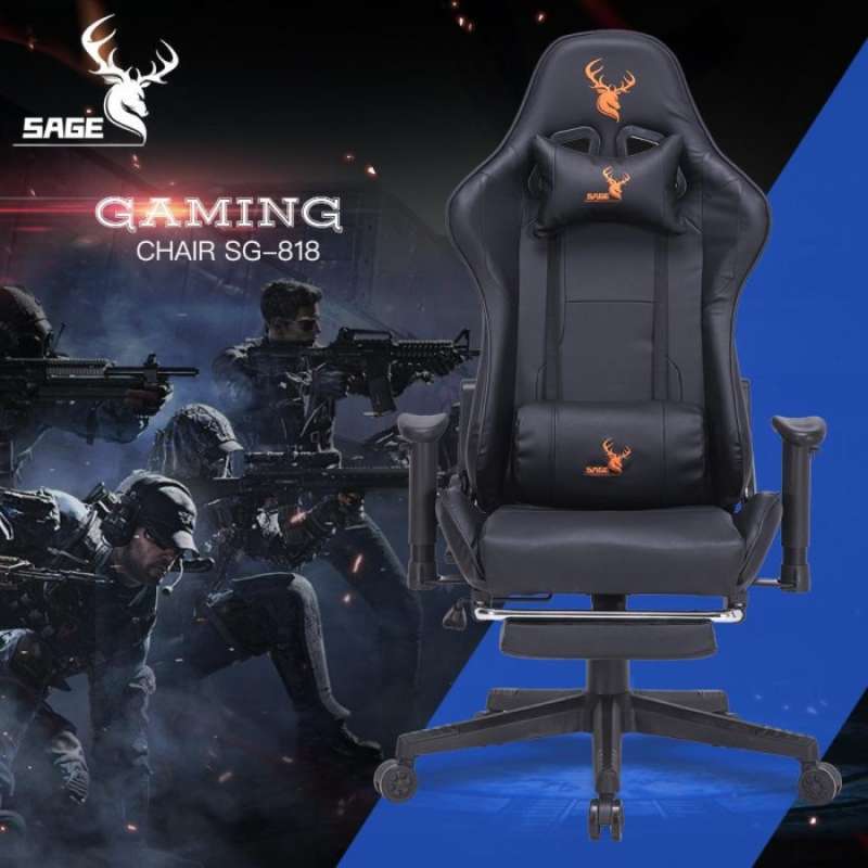Jual KHUSUS LUAR KOTA Kursi Gaming/Office/Youtuber 180 Derajat SG 818 ...