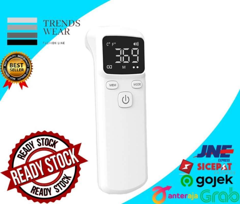 Promo thermometer infrared digital non contact termogun termometer not ...