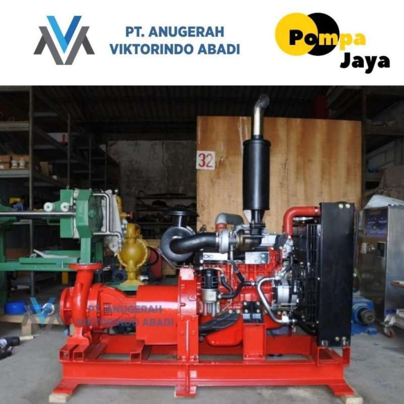 Jual POMPA HYDRANT FIRE FIGHTING PUMP DIESEL MOTOR WITH PANEL di Seller ...