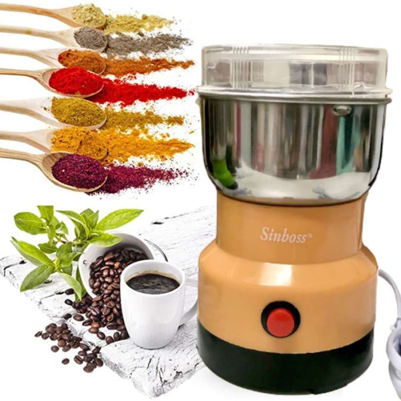 Jual Alat Giling Kopi/bumbu Electric Grinder 4 Metal Blade Multifungsi ...